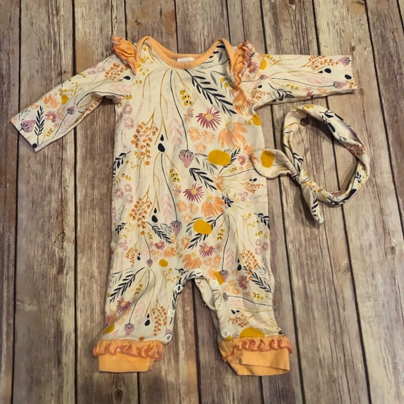 Ricrac & Ruffles | Bottoms | Ricrac Ruffles Floral Romper | Poshmark